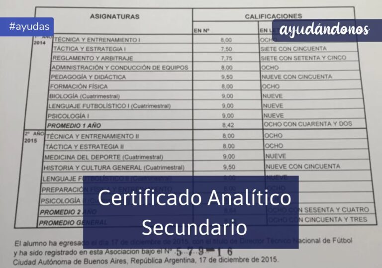 Certificado de Equivalencia de Estudios: Guía | EEST1