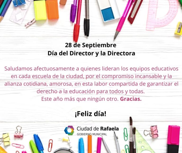 Día del Director de Escuela en Argentina | EEST1