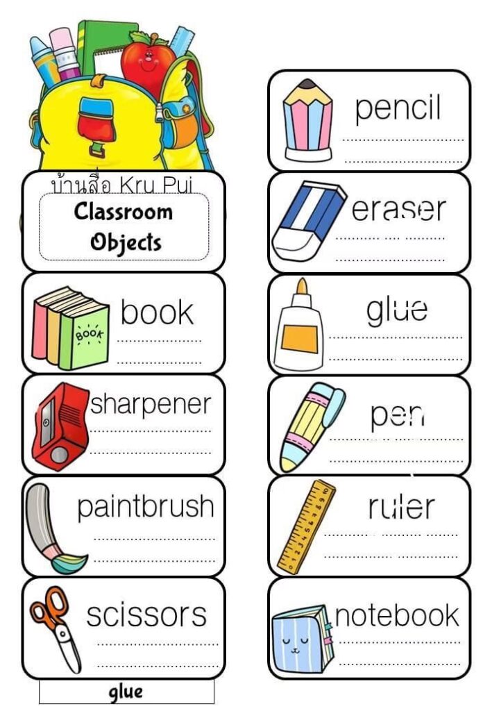 Vocabulario Escolar en Inglés: Guía Completa | EEST1